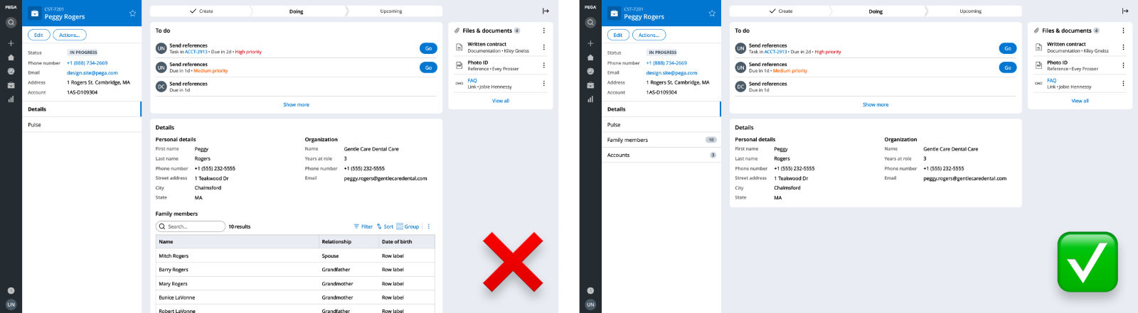 The dos and don’ts of designing with the Pega Cosmos design system | Pega